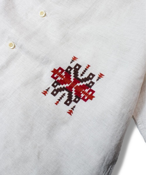 PENDLETON（ペンドルトン）の「PENDLETON-EMB Open Collar Shirt SS（シャツ/ブラウス）」 - WEAR