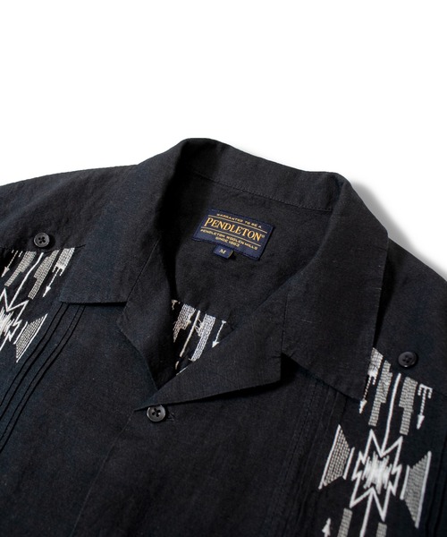 PENDLETON（ペンドルトン）の「PENDLETON-EMB Open Collar Shirt SS（シャツ/ブラウス）」 - WEAR