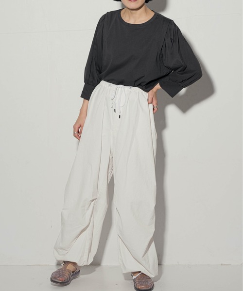 ottilie（オティーリエ）の「ottilie シルケットコットンタックプルオーバー（Tシャツ/カットソー）」 - WEAR