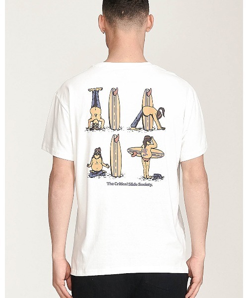 TCSS（ティーシーエスエス）の「DESIGN TEE/Critical Slide(クリティカルスライド)TCSSバックプリント半袖Tシャツ（Tシャツ/カットソー）」 - WEAR