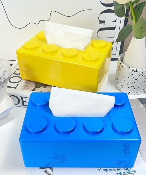 MGV（エムジーヴィー）の「Toy block tissue case（インテリア雑貨）」 - WEAR