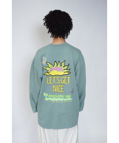 VIRGIL NORMAL（ヴァージルノーマル）の「【Virgil Normal】LET'S GET NICE（Tシャツ/カットソー）」 - WEAR