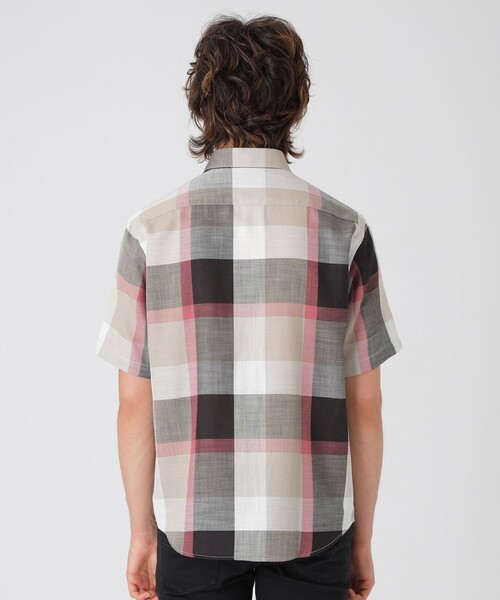 ドライタッチメッシュチェックシャツ（シャツ/ブラウス）｜BLACK LABEL CRESTBRIDGE（ブラックレーベル・クレストブリッジ）の ...
