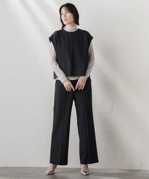 セール】【biyori】ピクシエスタワイドパンツ≪洗濯機で洗える