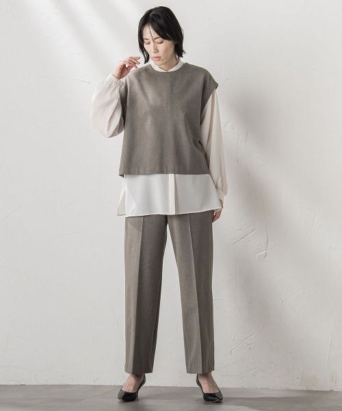 セール】【biyori】ピクシエスタワイドパンツ≪洗濯機で洗える