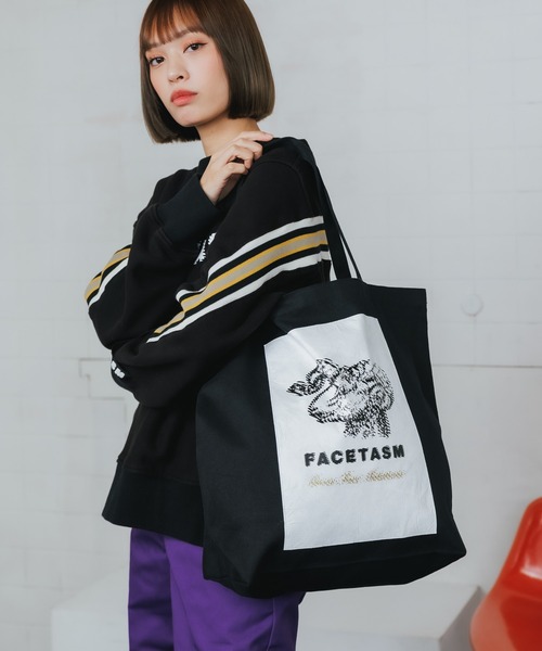 FACETASM（ファセッタズム）の「FACETASM/ファセッタズム FACETASM×KOSUKE KAWAMURA TOTE BAG ...
