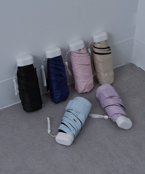SETUP7（セットアップセブン）の「【SETUP7】UVコンパクト折り畳み傘 日傘 雨傘 50cm NT（折りたたみ傘）」 - WEAR
