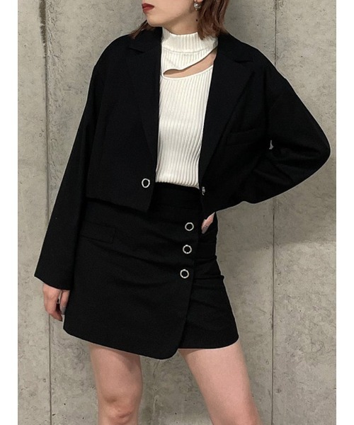 ENVYM（アンビー）の「クロップドシングルJK（テーラードジャケット）」 - WEAR