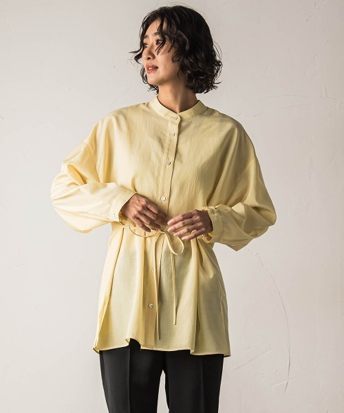 セール】【biyori】シアーシャツ≪洗濯機で洗える≫（シャツ/ブラウス