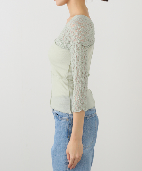 セール】【BASERANGE/ベースレンジ】NEHRU LONG SLEEVE TEE / TTNLS-LA