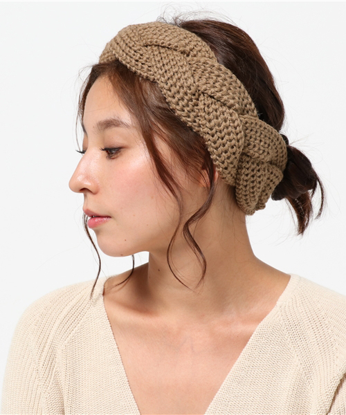 Stuart Austin（ステュアートオースティン）の「PLATED HAIRBAND（STUART AUSTIN）（ニットキャップ/ビー ...