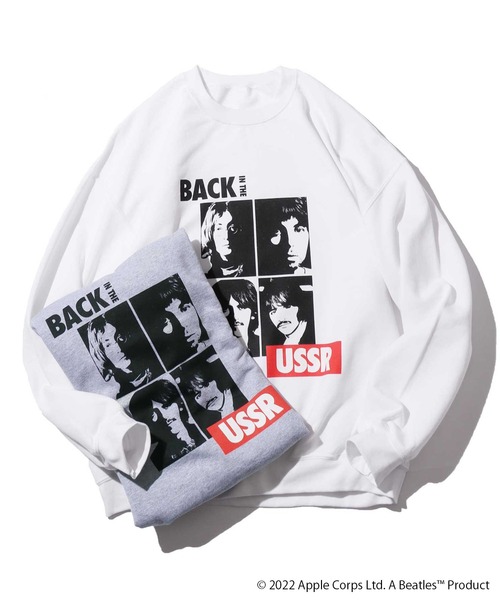 The Beatles（ザビートルズ）の「ROOPTOKYO別注:THE BEATLES/ザ ビートルズ BACK IN THE USSR クルーネックスウェット（スウェット）」 - WEAR