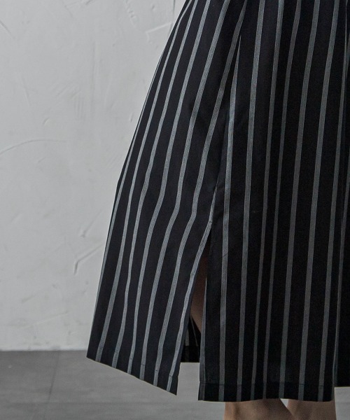 MAYSON GREY（メイソングレイ）の「ストライプ2WAYフーディーワンピース（ワンピース）」 - WEAR