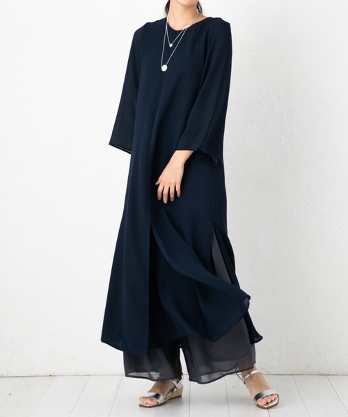 【セール/ブランド古着】7分袖ワンピース（ワンピース）｜aunt lily（アントリリー）のファッション通販 - ZOZOUSED