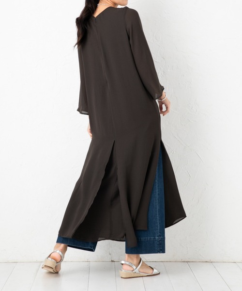 【セール/ブランド古着】7分袖ワンピース（ワンピース）｜aunt lily（アントリリー）のファッション通販 - ZOZOUSED