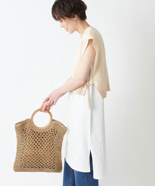 un dix cors（アンディコール）の「1枚でコーデが決まる ベスト×チュニックTシャツセットアップ（セットアップ）」 - WEAR