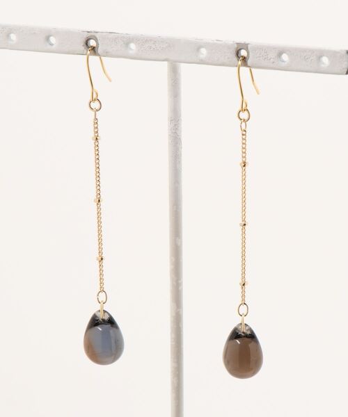 【tschuss(チュース)】「drop」チェコビーズのピアス medium（ピアス（両耳用））｜tone（トーン）のファッション通販 ...