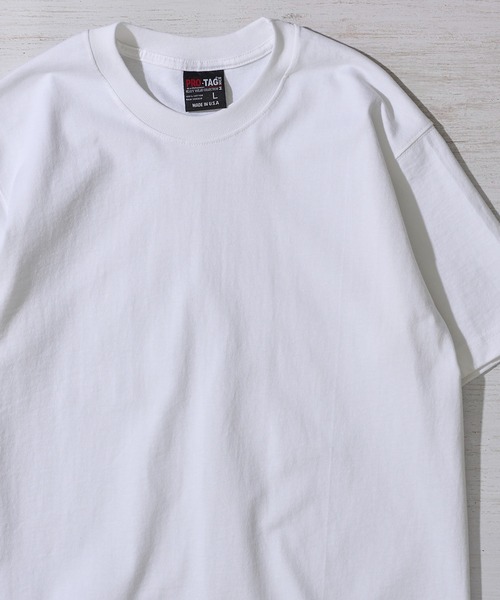 PRO・TAG（プロタグ）の「【PRO・TAG】Short Sleeve heavy T / ヘビーウェイト 半袖Tシャツ（Tシャツ ...