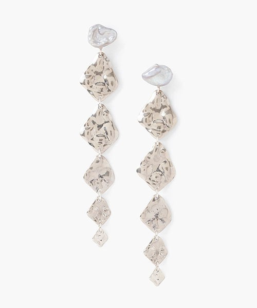 CHAN LUU（チャンルー）の「パールミックスティアードピアス ES-5245（ピアス（両耳用））」 - WEAR