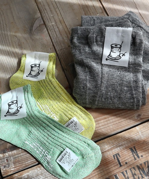 Pappa Duduu（パッパドゥドゥ）の「【Put on socks/プットオンソックス】"Sieve"シーヴ24 リネンレギンス（レギンス ...