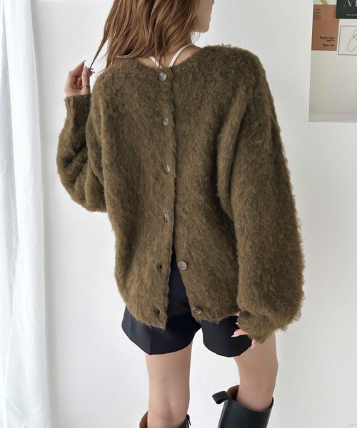 Java（ジャバ）の「《Javaジャバコラボ》大人ふんわり春まで使える 3way貴族式起毛クルーネックカーディガン（ニット/セーター）」 - WEAR