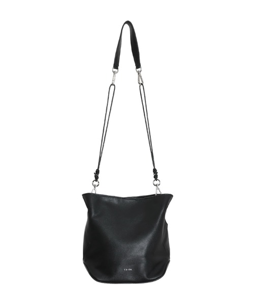 【YArKA/ヤーカ】 real leather warped bottom 3way bag [wam8] / リアルレザー変形底3way ...
