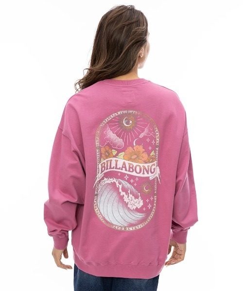 BILLABONG（ビラボン）の「BILLABONG レディース GRAPHIC LIGHT SWEAT トレーナー 【2024年秋冬モデル ...