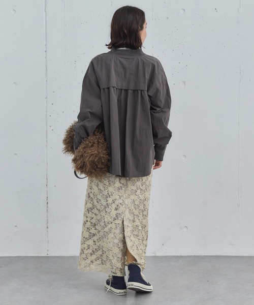 セール】【名品/完売アイテム】バックギャザーミドルMA-1（ブルゾン