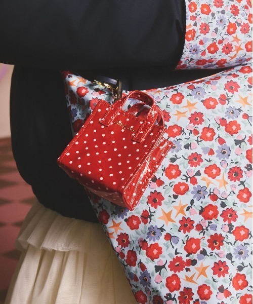 【セール】ブックバッグ キーリングSpot Print（チャーム）｜Cath Kidston（キャスキッドソン）のファッション通販 ...