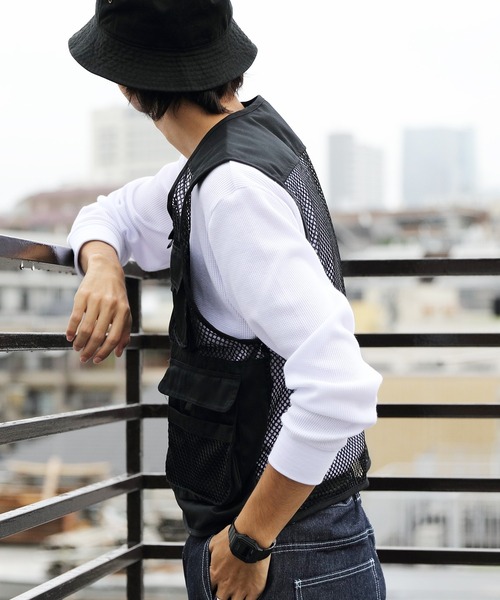 8(eight)（エイト）の「WORLD LIVLET メッシュベスト（ベスト）」 - WEAR