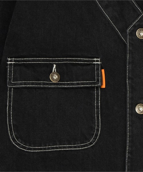 UNIVERSAL OVERALL（ユニバーサルオーバーオール）の「ノーカラー カバーオール / NO COLLER COVERALL（ノー ...