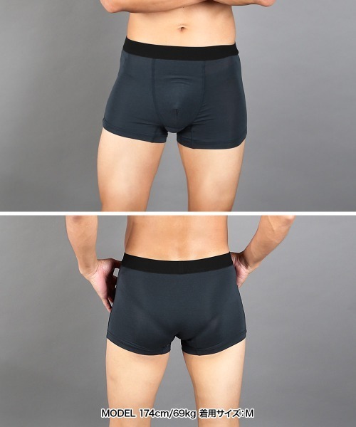 GUNZE（グンゼ）の「GUNZE グンゼ COOL MAGIC アセドロン ベア天 メンズ ボクサーパンツ（ボクサーパンツ）」 - WEAR