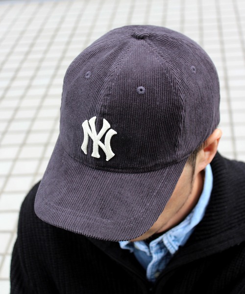 MLB（メジャーリーグベースボール）の「【MLB】日本未発売モデル MLB コリア コーデュロイ ベースボールキャップ 3ACPWC146 ...