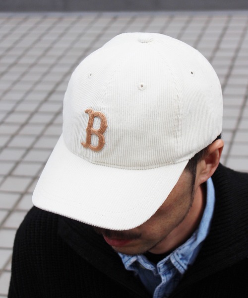 MLB（メジャーリーグベースボール）の「【MLB】日本未発売モデル MLB コリア コーデュロイ ベースボールキャップ 3ACPWC146 ...