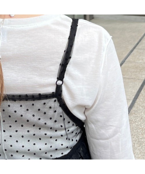 Flugge（フラッジー）の「シアーチュールキャミソール（キャミソール）」 - WEAR