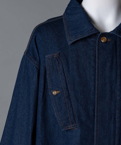 CASPER JOHN（キャスパージョン）の「Denim Flight Jacket/デニムフライトジャケット(セットアップ対応)（デニム ...