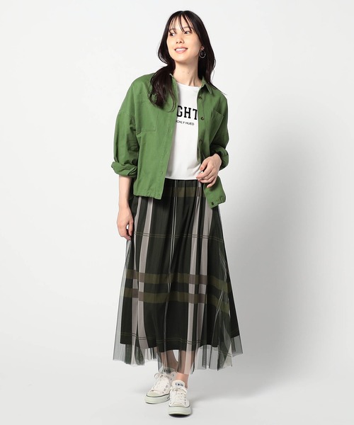 セール】【BROOKLYN OVERALL 】ドロスト仕様 ブルゾンライクシャツ