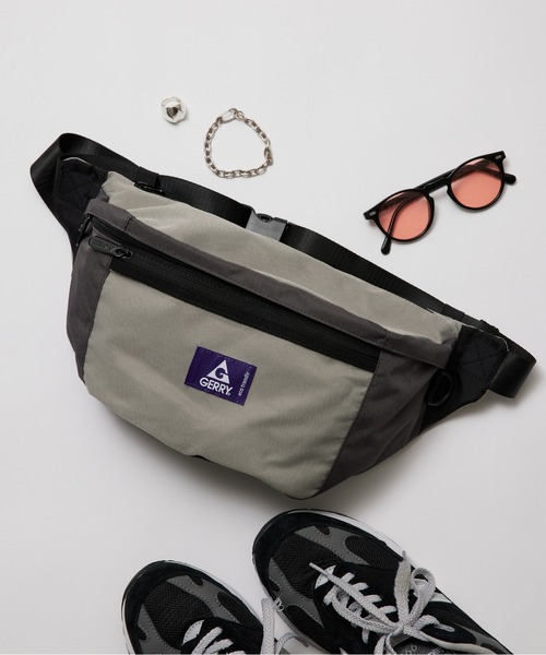 GERRY（ジェリー）の「【GERRY】エコ素材 撥水ウエストバッグ ボディバッグ R1711 YMY（ボディバッグ/ウエストポーチ）」 - WEAR