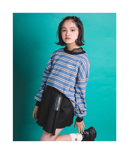 ZIDDY（ジディ）の「ZIDDY/【ニコ☆プチ掲載】チャーム付きプリーツスカパン(130~160cm)（スカート）」 - WEAR