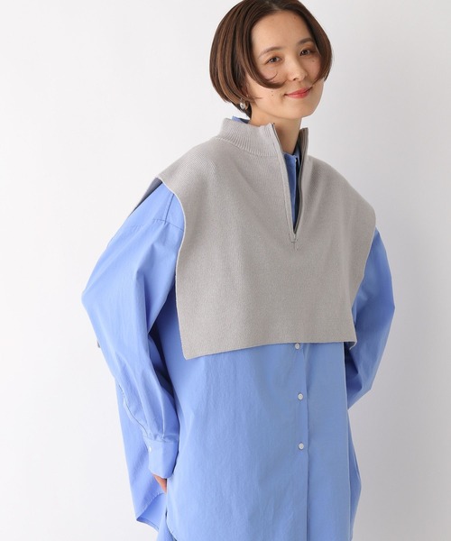 【セール】7ゲージスタンドZIPケープ 995131（ストール/ショール）｜LEPSIM（レプシィム）のファッション通販 - ZOZOTOWN