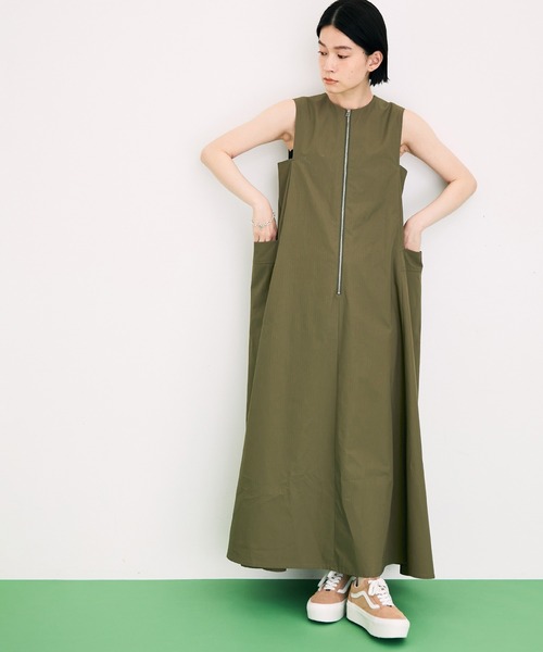 【セール/ブランド古着】ノースリーブワンピース（ワンピース）｜ADAM ET ROPE'（アダムエロペ）のファッション通販 - ZOZOUSED