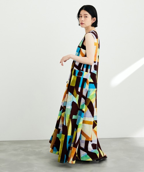 【セール/ブランド古着】ノースリーブワンピース（ワンピース）｜ADAM ET ROPE'（アダムエロペ）のファッション通販 - ZOZOUSED