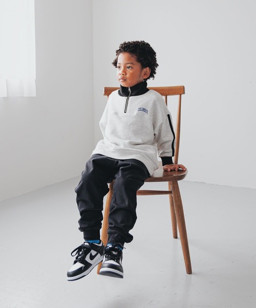 乾きやすいハーフZIPプルオーバー/100-110cm（スウェット）｜GLOBAL WORK（グローバルワーク）のファッション通販 - ZOZOTOWN