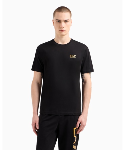 EMPORIO ARMANI EA7（エンポリオアルマーニイーエーセブン）の「【エンポリオ アルマーニ EA7】Logo Series Tシャツ コットンジャージー（Tシャツ/カットソー ...