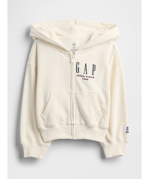 GAP（ギャップ）の「30th アニバーサリー ヴィンテージソフト GAPロゴ ジップアップパーカー (幼児・ベビー)（パーカー）」 - WEAR
