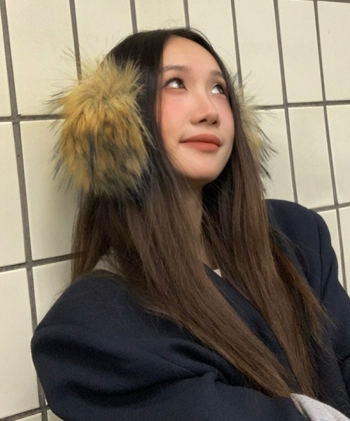 Vipoa（ヴィポア）の「Y2k fur ear muffs（イヤーマフ）」 - WEAR