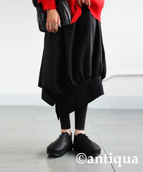 antiqua（アンティカ）の「傾斜ソールスリッポン（スリッポン）」 - WEAR