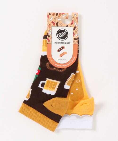 MANY MORNINGS（メニーモーニングス）の「MANY MORNINGS / Low Socks-Food（ソックス/靴下）」 - WEAR