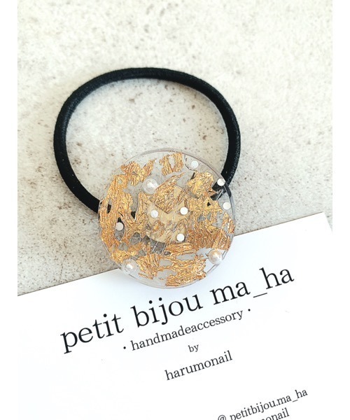 tone（トーン）の「【petit bijou_ma_ha】オリジナルヘアゴム（ヘアゴム）」 - WEAR