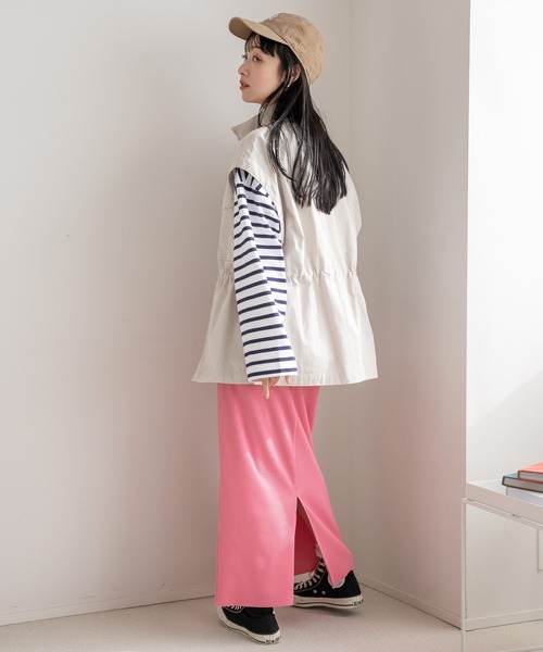 LOWRYS FARM（ローリーズファーム）の「USAボーダーロングスリーブ 989123（Tシャツ/カットソー）」 - WEAR